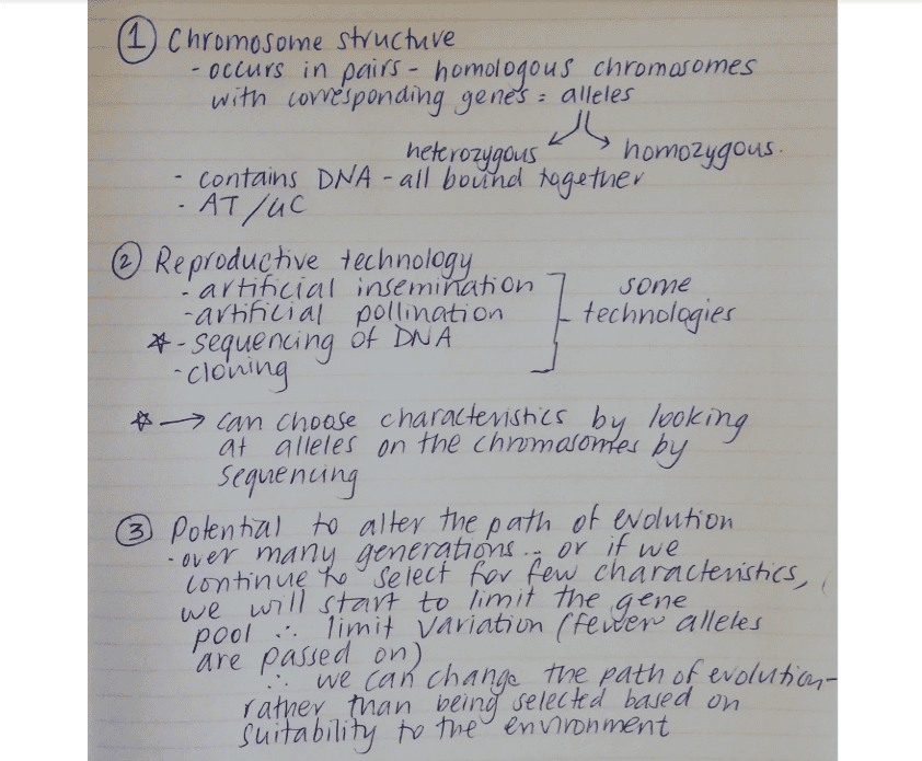 HSC Biology Extended Response: How Editing Can Get You Extra Marks ...